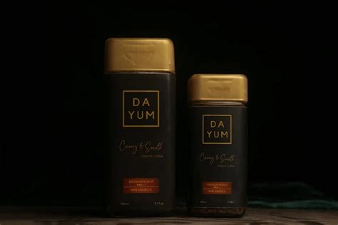 Dayum Private Labelling Instant Coffee Jar Sachet Packaging Size 1