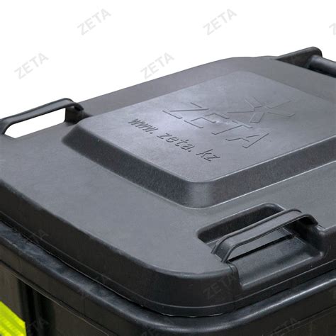 Бак мусорный с крыш 120л черн. мод LD-120АС (ВИ)