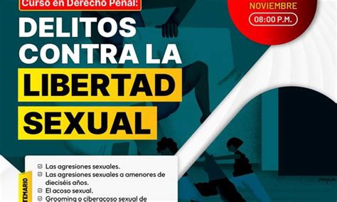 Curso En Derecho Penal Delitos Contra La Libertad Sexual Juridica