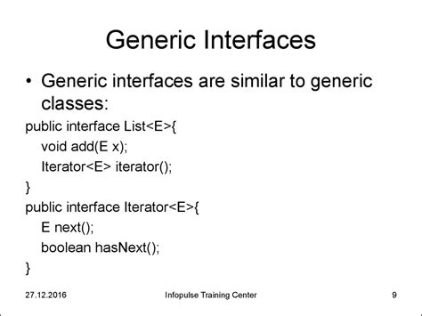 5 Java Collections And Generics 3 Generics Online Presentation