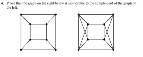 4 Prove That The Graph On The Right Below Is Isomorphic To The
