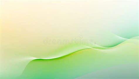 Soft Gradients Flow Seamlessly Across A Tranquil Background In Gentle Hues Stock Illustration