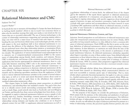 Pdf Relational Maintenance And Cmc
