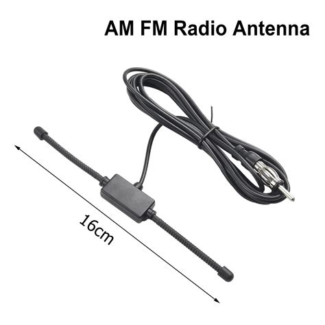 ACEIRMC Antena Radio Mobil AM FM Universal Car Antenna 433MHz 3M AC3 Black JakartaNotebook Com