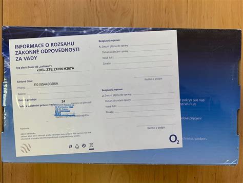 O2 Modem VDSL ZTE ZXHN H267A Aukro O2 Modem VDSL ZTE ZXHN H267A Aukro