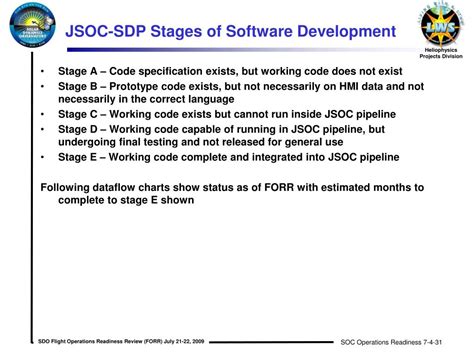 ppt hmi aia jsoc science data processing readiness sdo flight