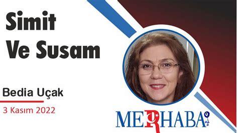 Simit Ve Susam Bedia Uçak Gazete Merhaba