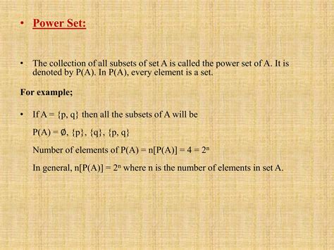 set theory ppt