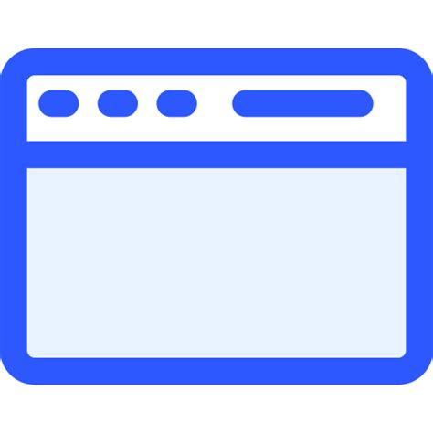 Browser Generic Blue Icon