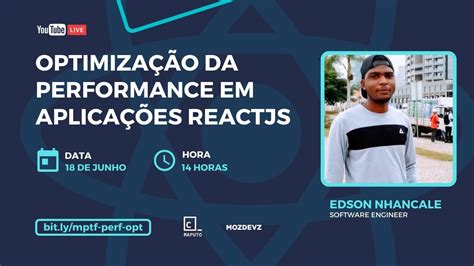 Optimização Da Performance Em Aplicações Reactjs Youtube