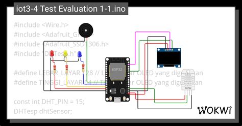 Iot3 4 Test Evaluation 1 O Wokwi Esp32 Stm32 Arduino Simulator