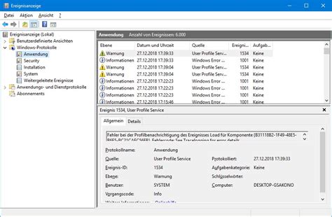 windows 10 v1809 continous warnings event id 1534 born s tech and