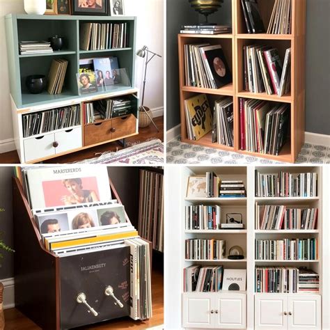 20 Vinyl Record Storage Ideas For Music Lovers