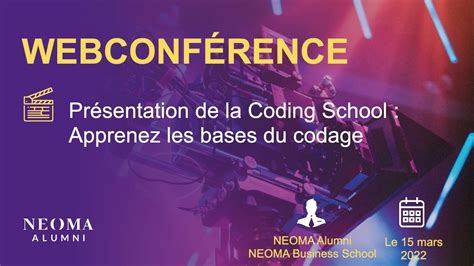 Présentation De La Coding School Apprenez Les Bases Du Codage Youtube