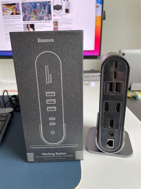 Baseus In Usb C Docking Station Hub Computers Tech Parts Accessories Cables
