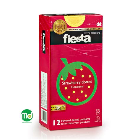کاندوم خاردار توت فرنگی فیستا مرسی دارو