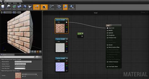 Luce Digitale Blog Unreal 4 Materials Wall Sample