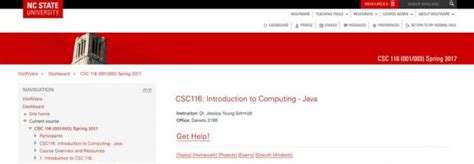 Csc 116 Introduction To Computing Java Delta Portfolio Nc State
