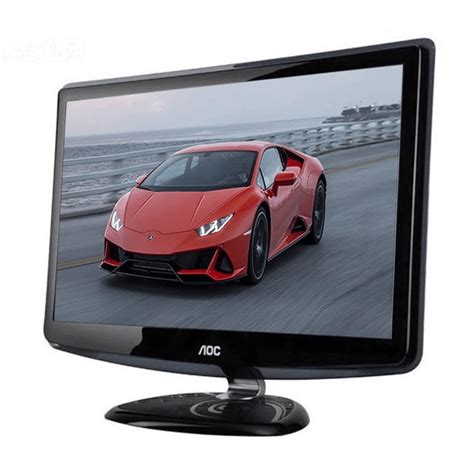 Monitor Aoc Led 22 Polegadasponto Central Computadores Notebooks