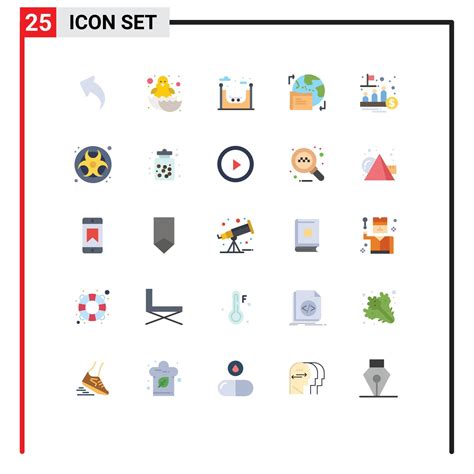 25 Universal Flat Colors Set For Web And Mobile Applications Public Ipo Life Fund Folder