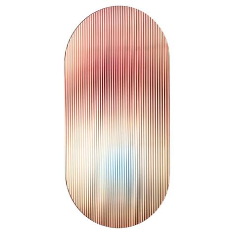 Color Shift Reflective Glass Wall Panel Small Trichroic Emerald By