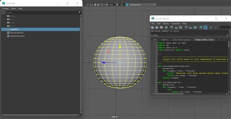 Merge Meshes For Maya Poly Tools Modeling Scripts Plugins For Maya