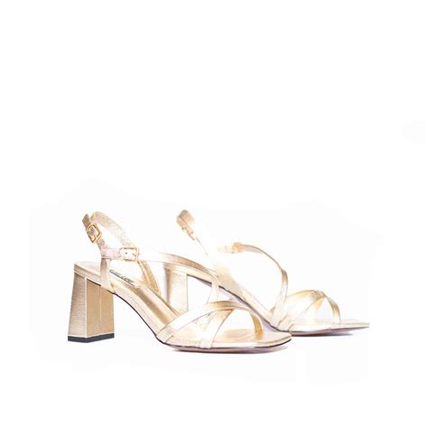 Bibi Lou Z Vk Goud Leer Sandaal Elias Shoes