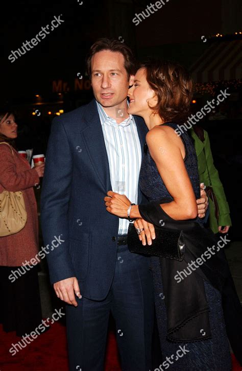 David Duchovny Tea Leoni Editorial Stock Photo Stock Image Shutterstock