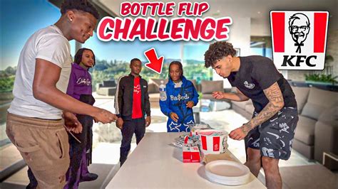 THE VIRAL WATER BOTTLE FLIP CHALLENGE!! **FLIP OR STARVE** - YouTube