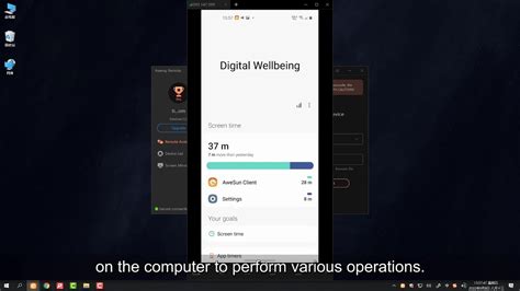 How To Control Android Mobile Phone On Pc Or Another Phone Easy Setting Awesun Remote Desktop