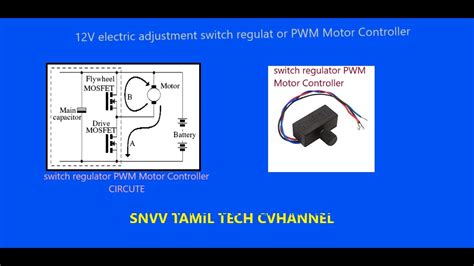 How To Connect And Work Pwm Motor Controller Youtube