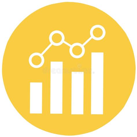 Statistics Icon Isolated Infographic Chart Symbol Stock Vector Illustration Of Vector Graph