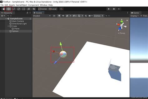 unity scene场景操作平稳旋转缩放 unity 镜头选择缩放 csdn博客