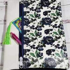 Zip Hop Notebook Cover A5 5 8 By 8 3 And Composition Size 7 5 By 9 75 PDF Sewing Pattern