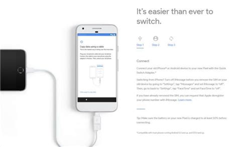 Google Makes It Easier For IPhone User To Switch To The Pixel Ubergizmo