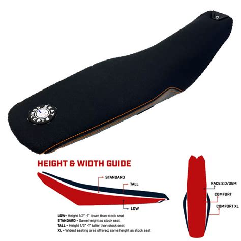 Seat Concepts Complete Seat Ktm Xcxc Fsxsx F 2023 Comfort Mx1