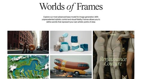 런웨이 이미지 생성 Ai ‘프레임 정식 출시…전례 없는 스타일 제어 기능 제공 Ai 매터스 L Ai Matters