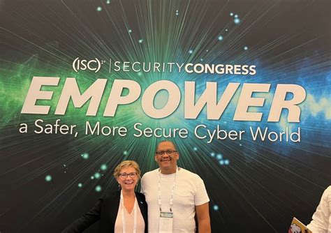 Christopher Fox Pmp Cissp Cism On Linkedin So Great To Meet Lisa Young Isc 2 Board Member And