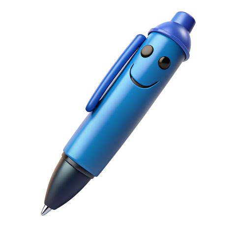 3d Pen Smiling Illustration 49206615 Png