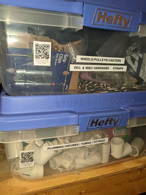 Free QR Code Storage Labels Atterberry Net