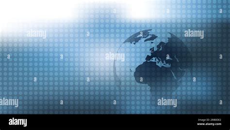 Earth Globe Design Global Business Technology Globalisation Concept