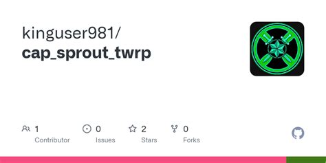 releases · kinguser981 cap sprout twrp · github