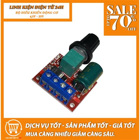 Pwm Motor Speed Control Circuit 5A Mini DC DC 4 5V 35V 5A 90W Shopee Malaysia