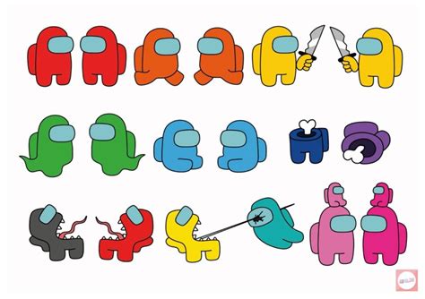 뚝딱나라 색칠공부 어몽어스 색칠공부 무료도안 🌈 어몽어스 색칠공부 모음 작은사이즈 네이버 블로그