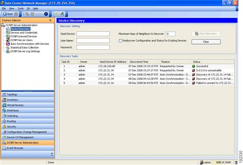 Cisco DCNM Fundamentals Configuration Guide Release 4 1 Administering Device Discovery