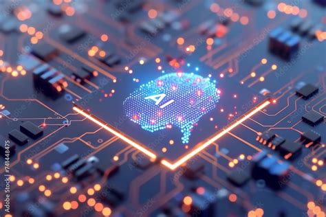 Ai Brain Chip Neural Computing Advancement Artificial Intelligence