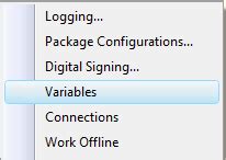 Microsoft SQL Server Knowledge Bank SSIS Variables