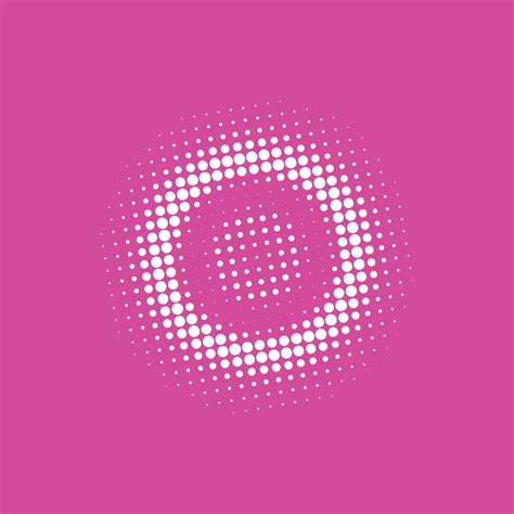 Abstract Halftone Circle 13353416 Vector Art At Vecteezy