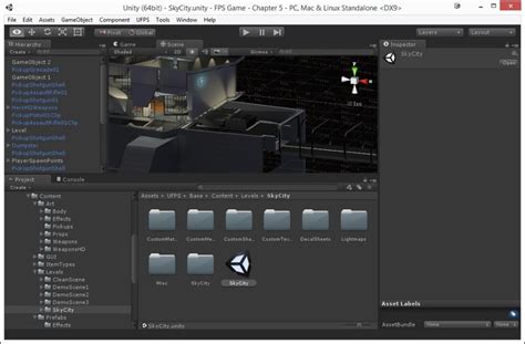 building an fps game with unity