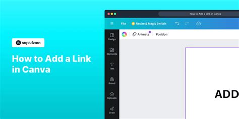 How To Add A Link In Canva Supademo Blog